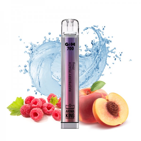 Puff Gem 700 Raspberry Peach Aroma King