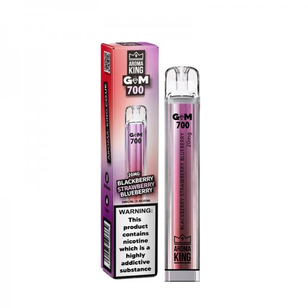 Puff Gem 700 Blackberry Strawberry Blueberry Aroma King