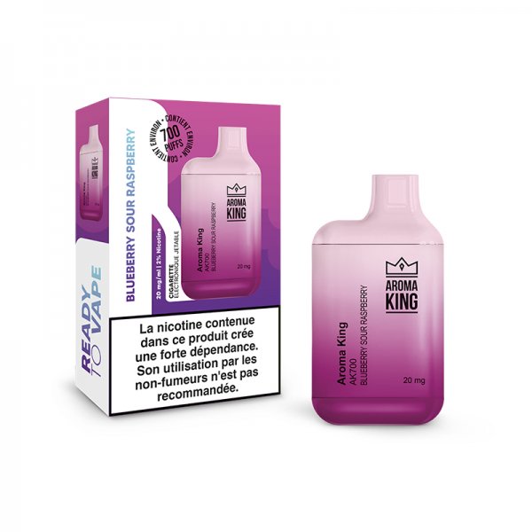 Puff Mini 700 Blueberry Sour Raspberry Aroma King