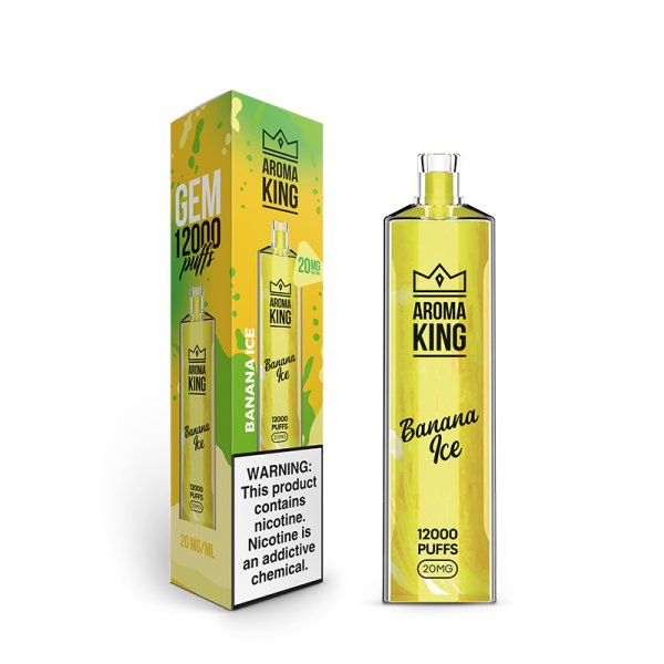 Puff Gem 12000 Banana Ice Aroma King