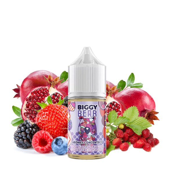 Concentrate Fruits rouges Grenade Fraise des bois acidulée 30ml - Biggy ...
