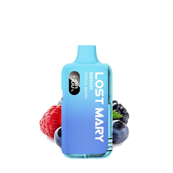 6000 Puff Triple Berry BM6000 Lost Mary Elfbar