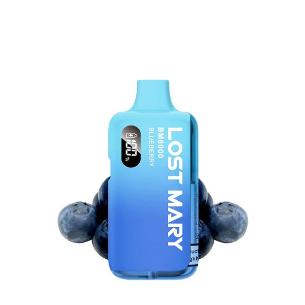 6000 Puff Blueberry BM6000 Lost Mary Elfbar