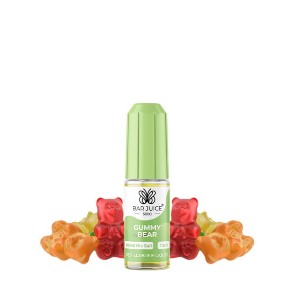 Gummy Bear Nic Salts Bar Juice 5000