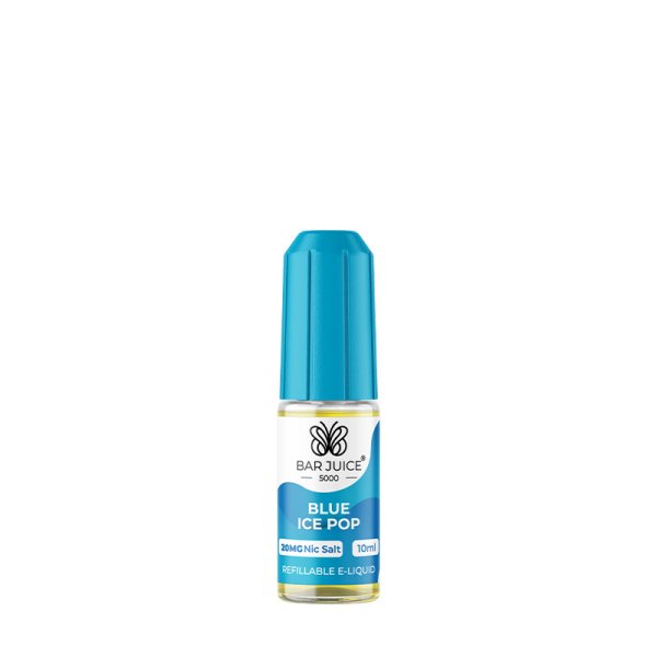 Blue Ice Pop Nic Salts Bar Juice 5000
