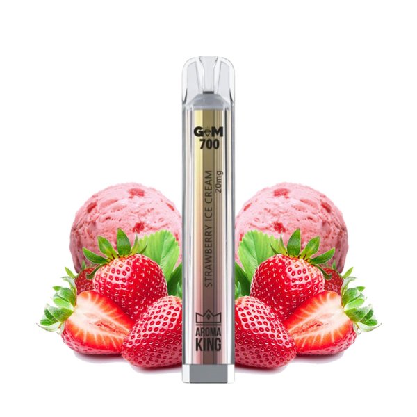 Puff Gem 700 Strawberry Ice Cream Aroma King
