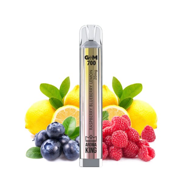 Puff Gem 700 Raspberry Blueberry Lemon Aroma King