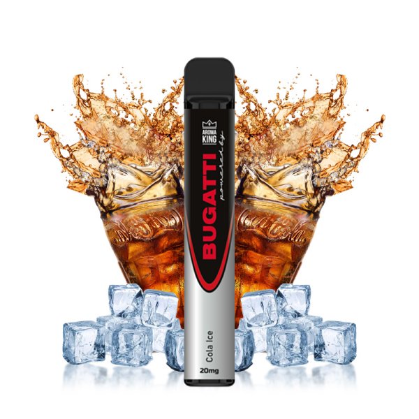 Puff Bugatti 700 Cola Ice Aroma King