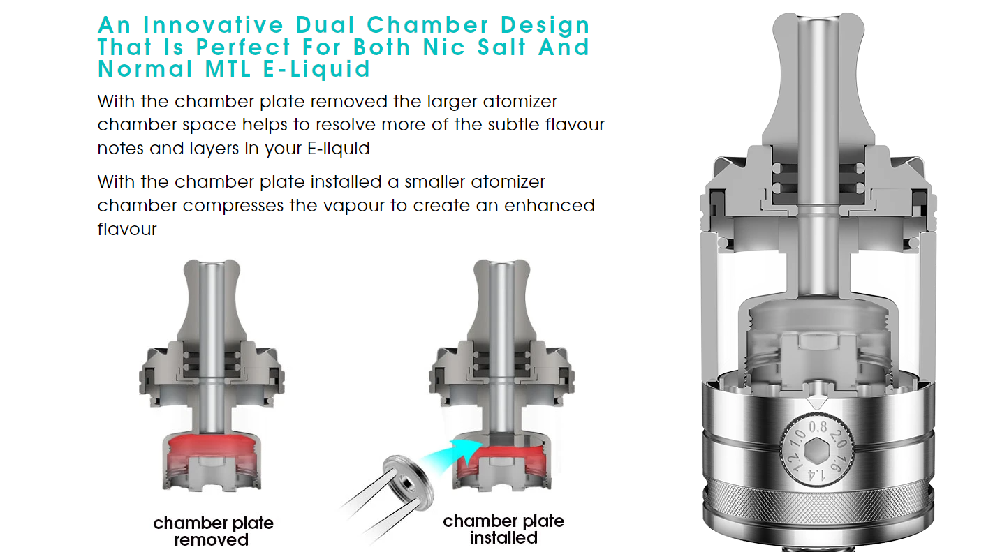 Pandora V2 MTL RTA Yatchvape • Hobby Vapeo Online